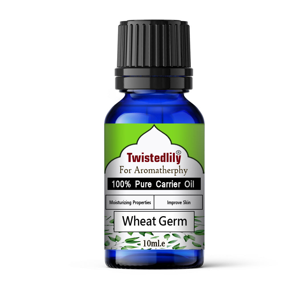Wheat Germ Oil for Skin & Hair – 100% Pure, Cold-Pressed Carrier Oil ...